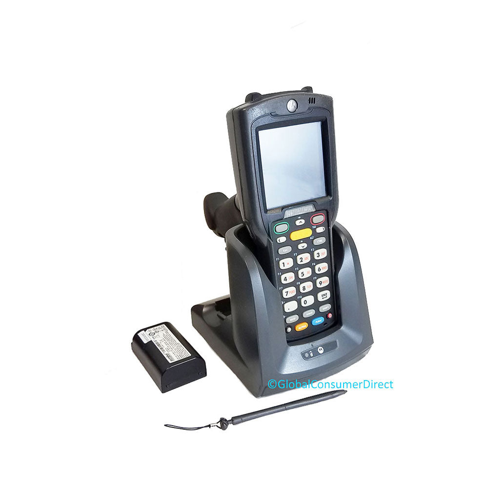 Motorola MC3090G-LC28H00GER Mobile Computer Barcode Scanner with Cradl ...
